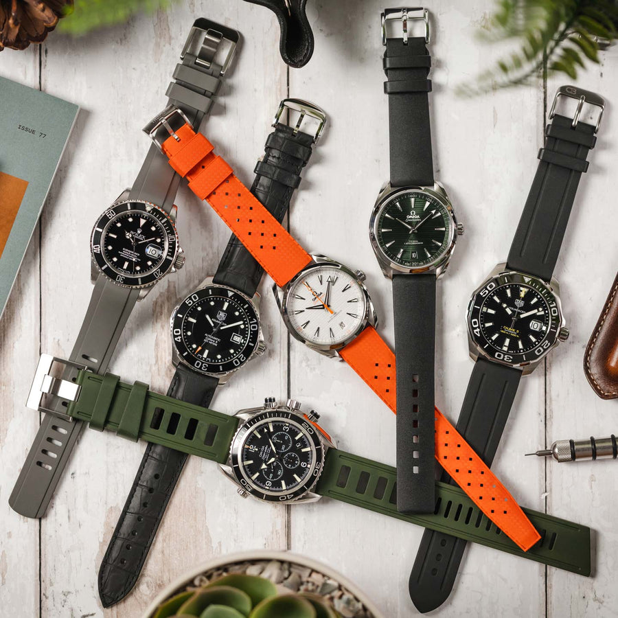 Best Rubber Watch Straps | WatchObsession UK – Watch Obsession