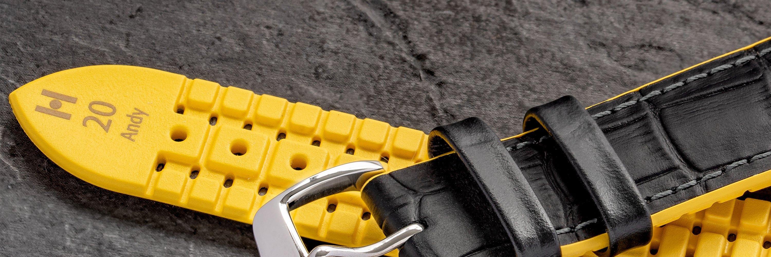 Hirsch ANDY Performance Rubber Watch Straps | WatchObsession – Watch ...