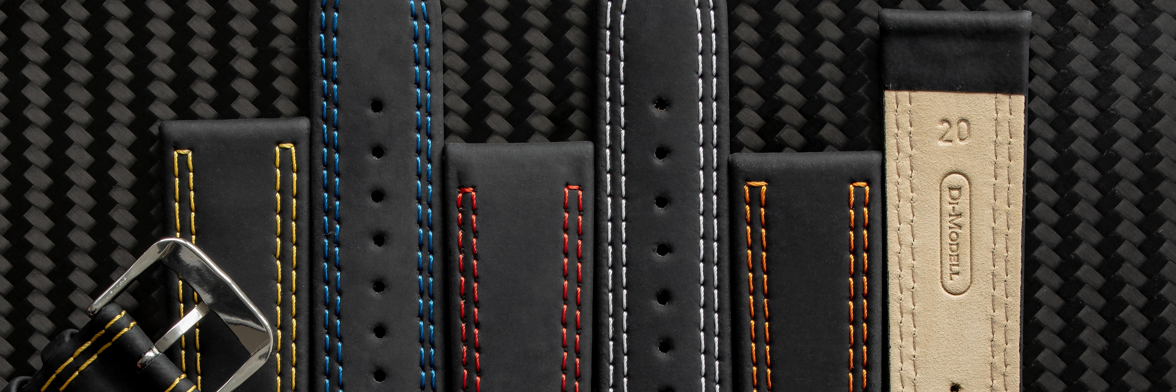 Di-Modell COLORADO Rubber-Coated Leather Watch Straps | WatchObsession ...