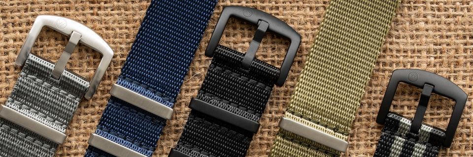 Seatbelt One-Piece Watch Straps | View Collection | WatchObsession ...