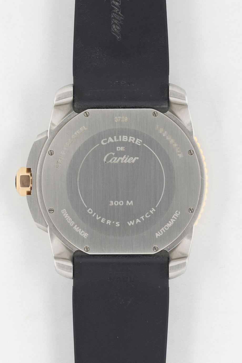 Steel and Rose Gold Cartier Calibre de Cartier Diver Watch – Watch ...