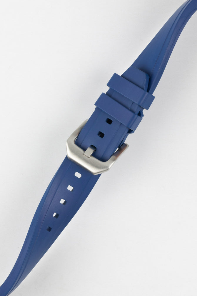 Royal Blue FKM Rubber Watch Strap and buckle by Crafter Blue – Watch ...