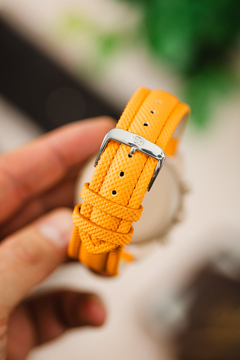 Orange Nylon Watch Strap | Waterproof | Watch Obsession