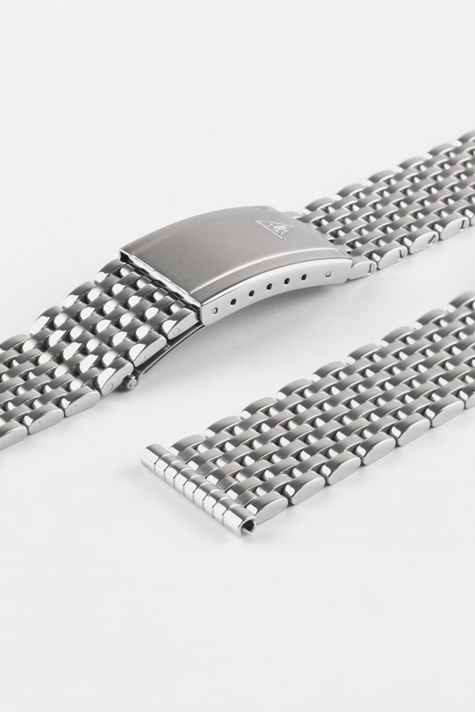 Forstner 9-ROW BEADS OF RICE Steel Watch Bracelet – Watch Obsession