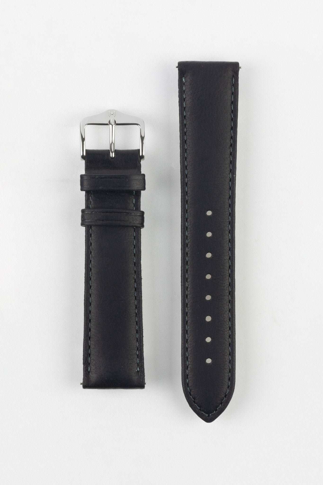Hirsch Merino Watch Strap in Black | WatchObsession UK – Watch Obsession