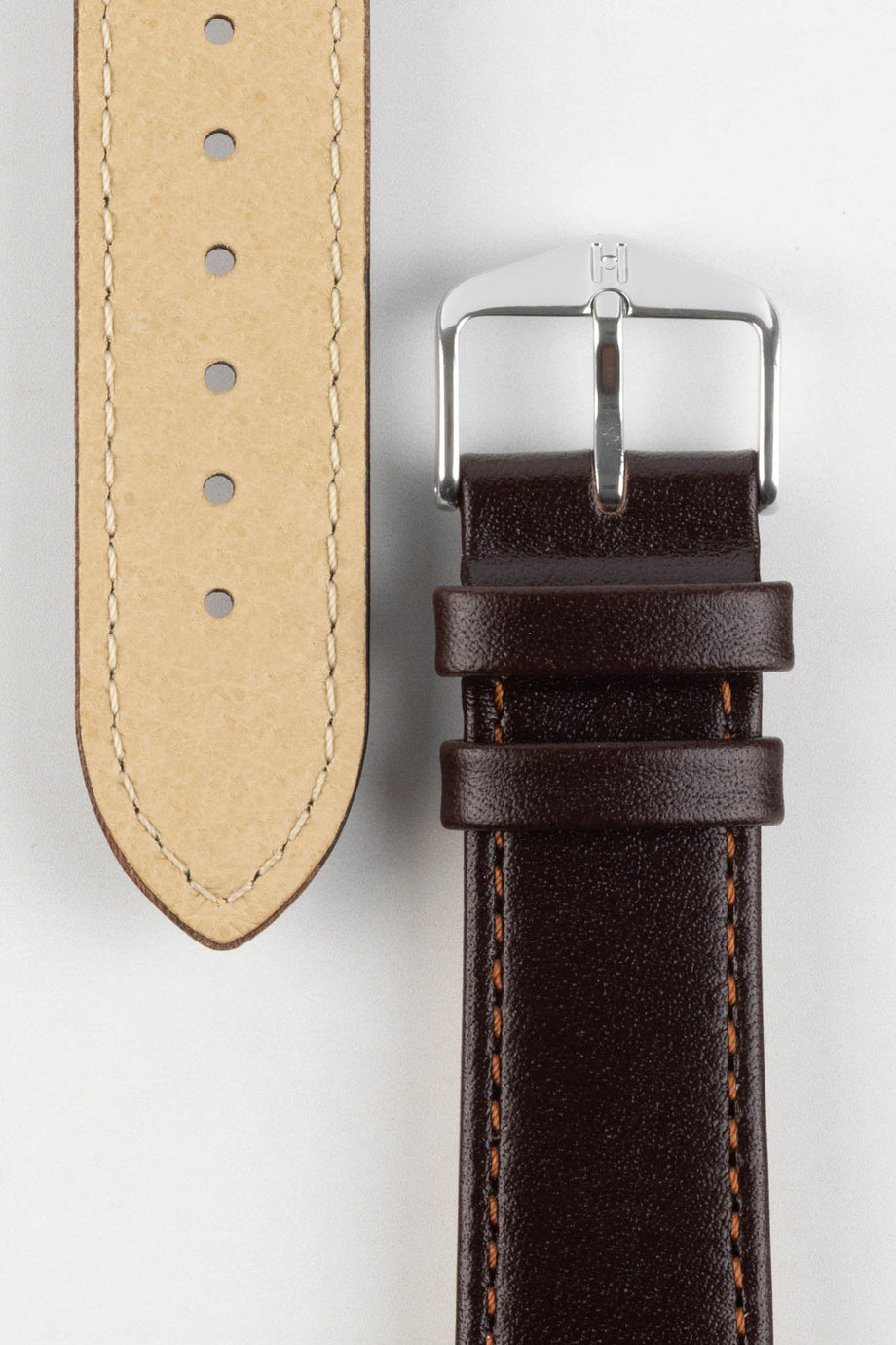 Hirsch Osiris Brown Leather Watch Strap | WatchObsession UK – Watch ...