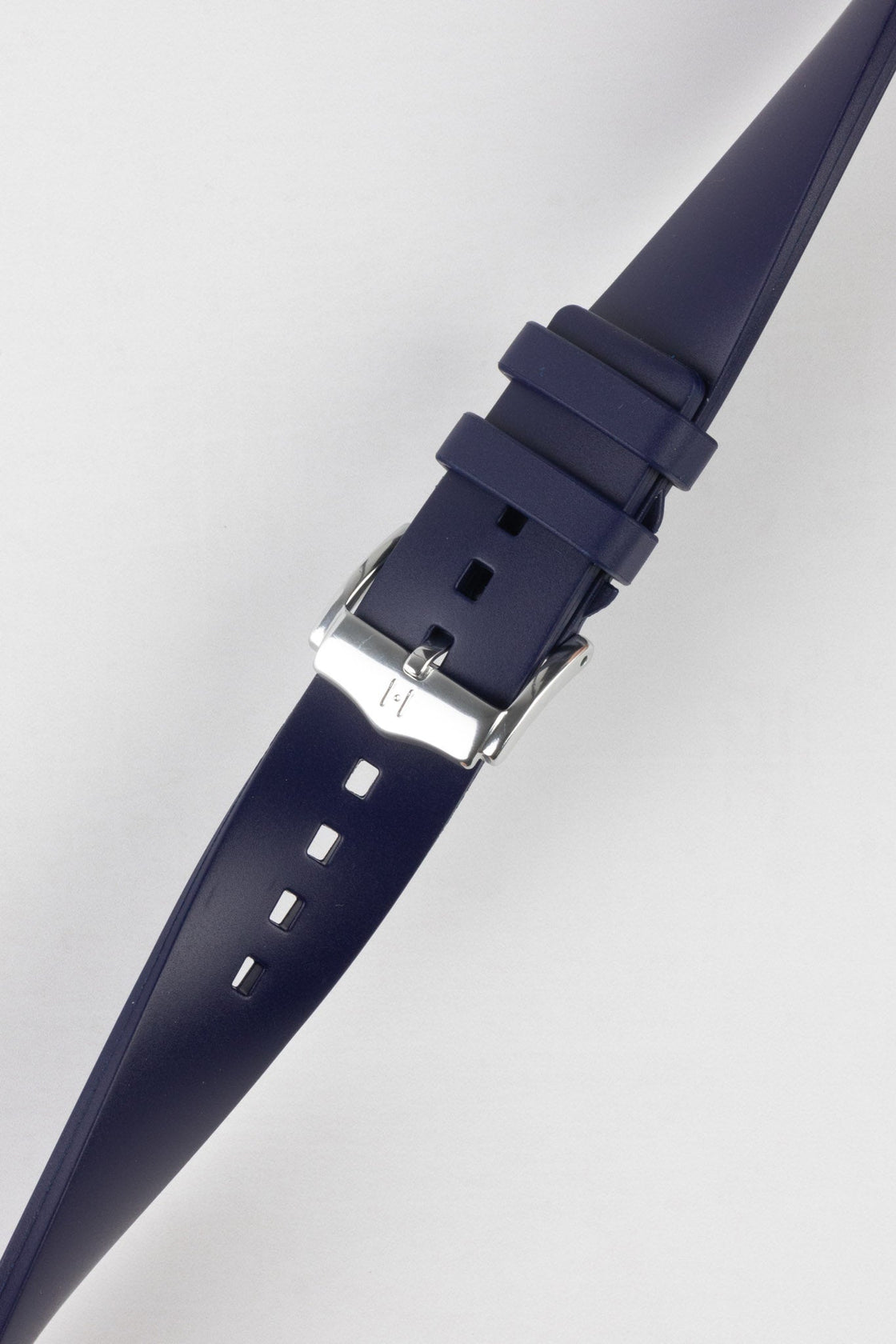 Blue Rubber Watch Strap | Hirsch Pure | WatchObsession UK – Watch Obsession