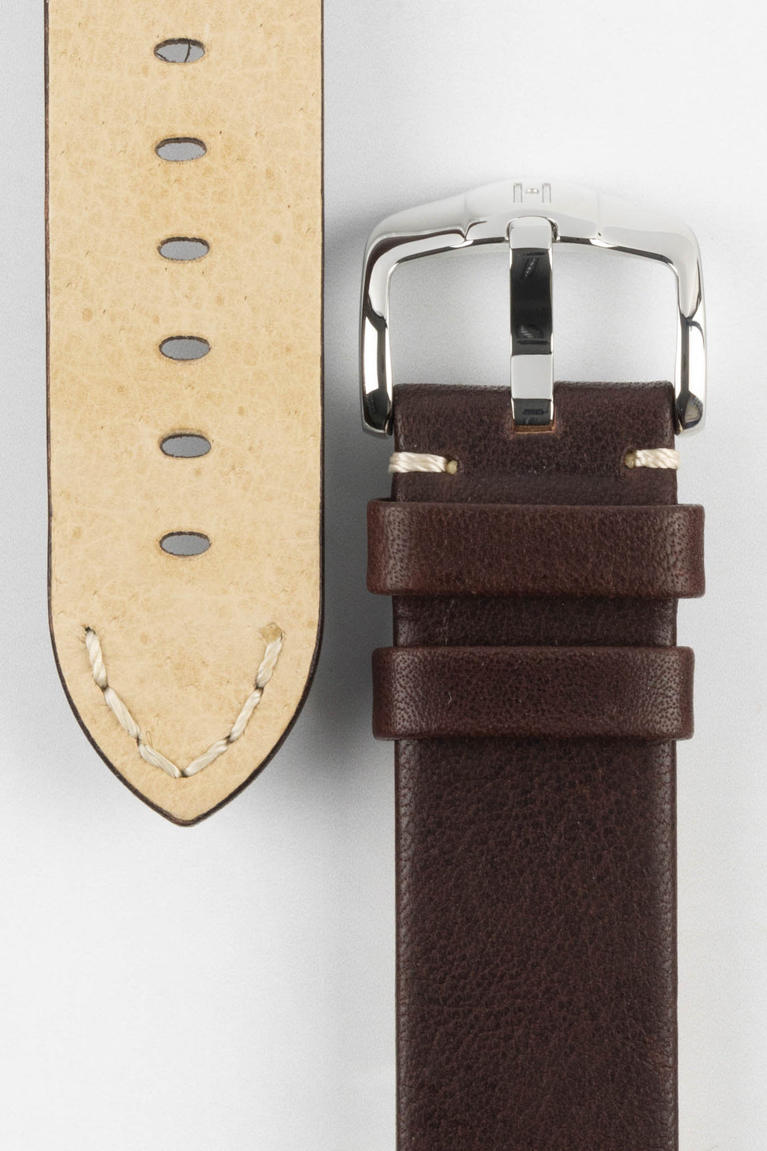 Hirsch Ranger Leather Watch Strap | Brown | WatchObsession UK – Watch ...