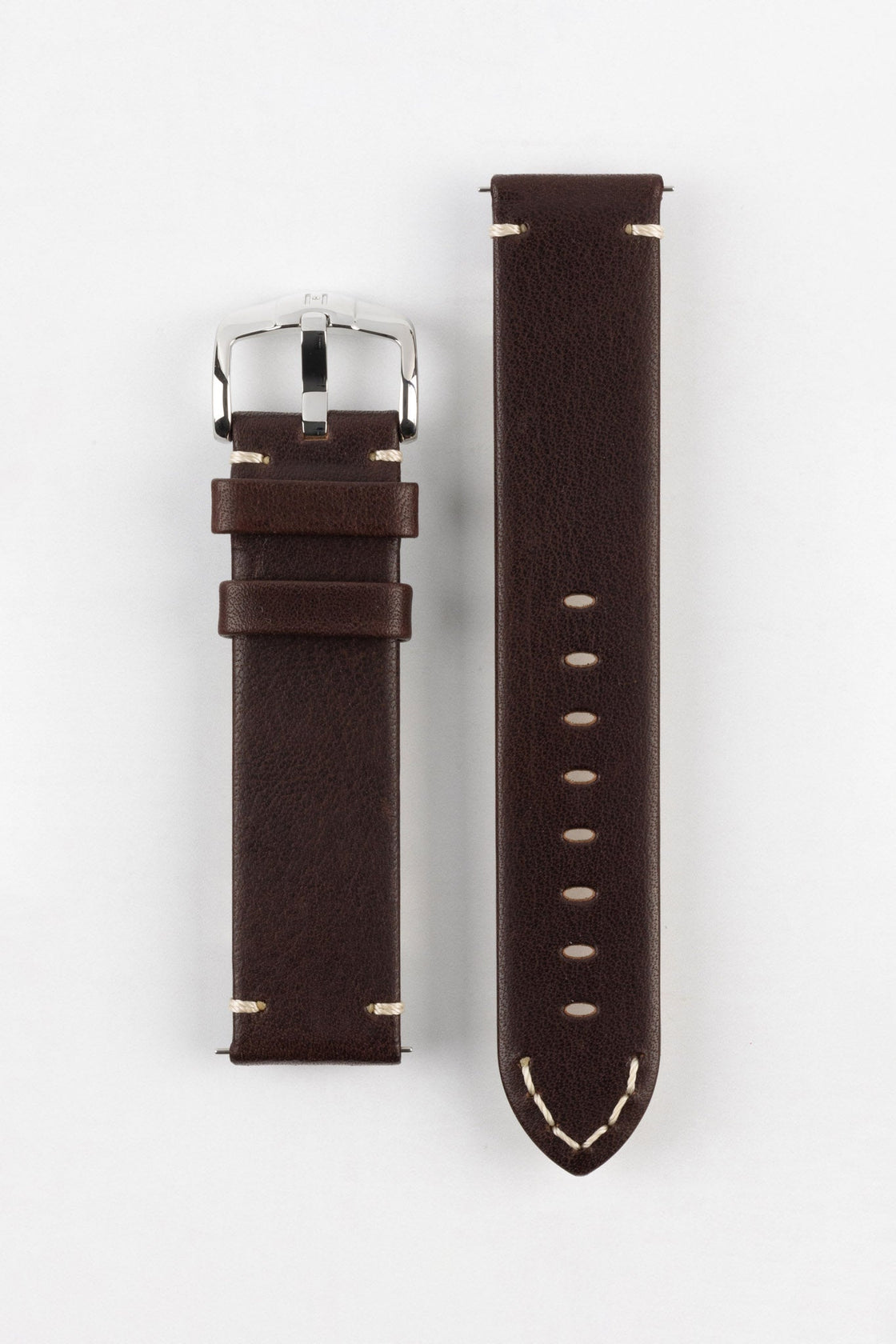 Hirsch Ranger Leather Watch Strap | Brown | WatchObsession UK – Watch ...