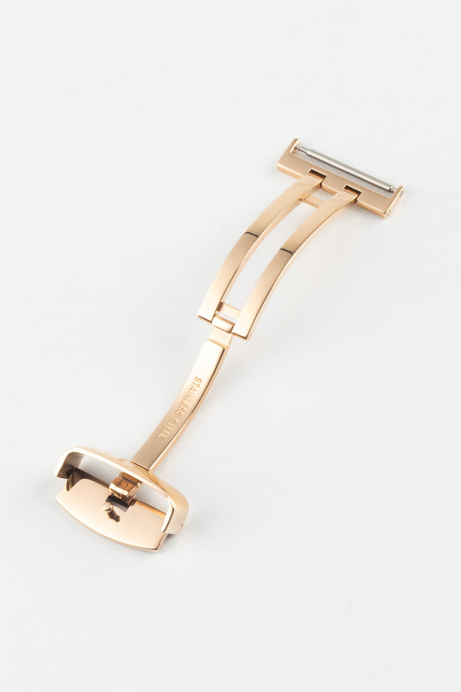 Rose Gold Deployment Clasp | Hirsch Sport | WatchObsession UK – Watch ...