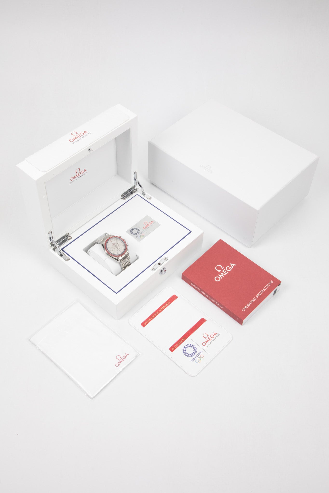 Omega Speedmaster Watch Tokyo 2020 Rising Sun - 522.30.42.30.06.001