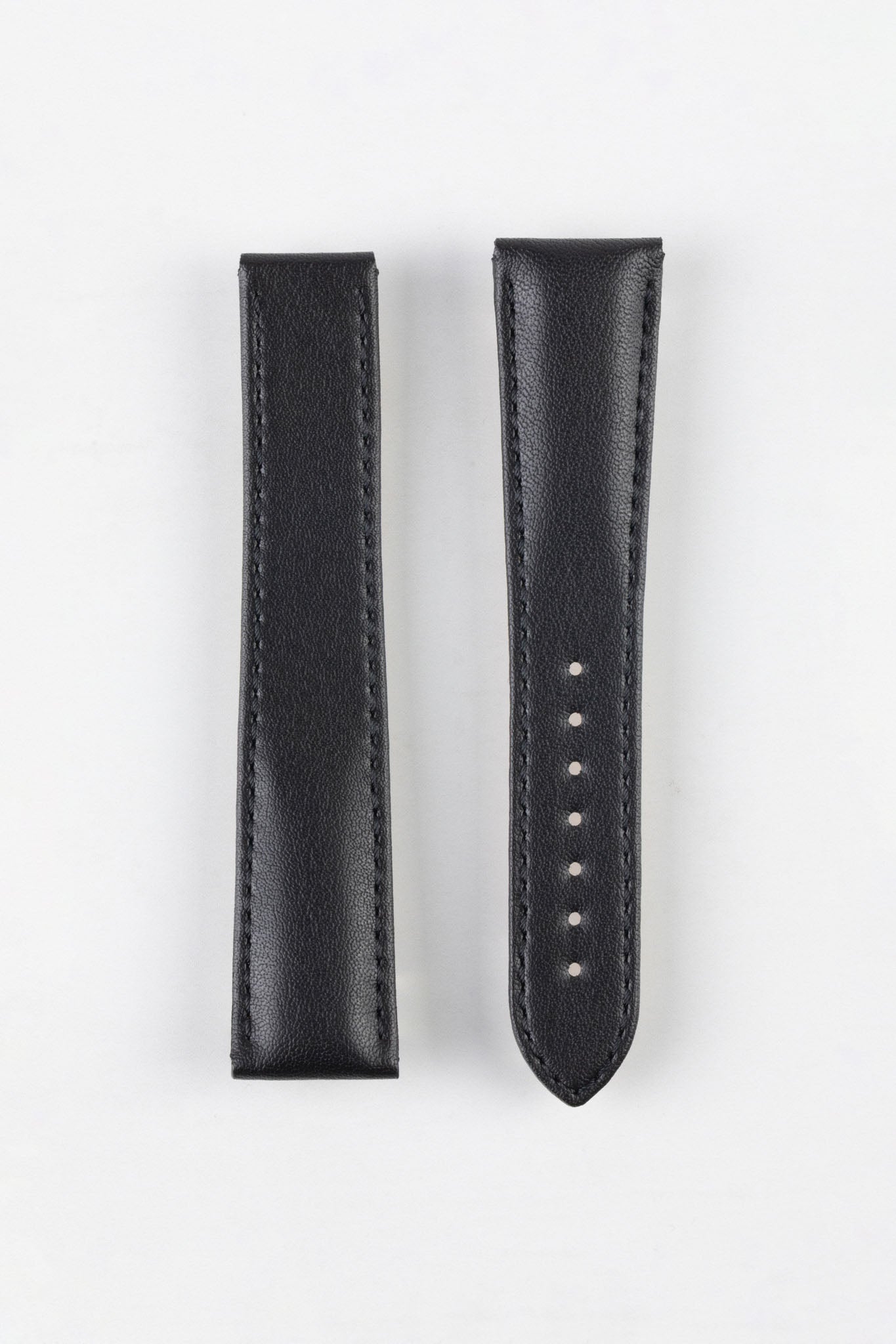 Omega Black Strap | Vegan Faux-Leather | Watch Obsession UK