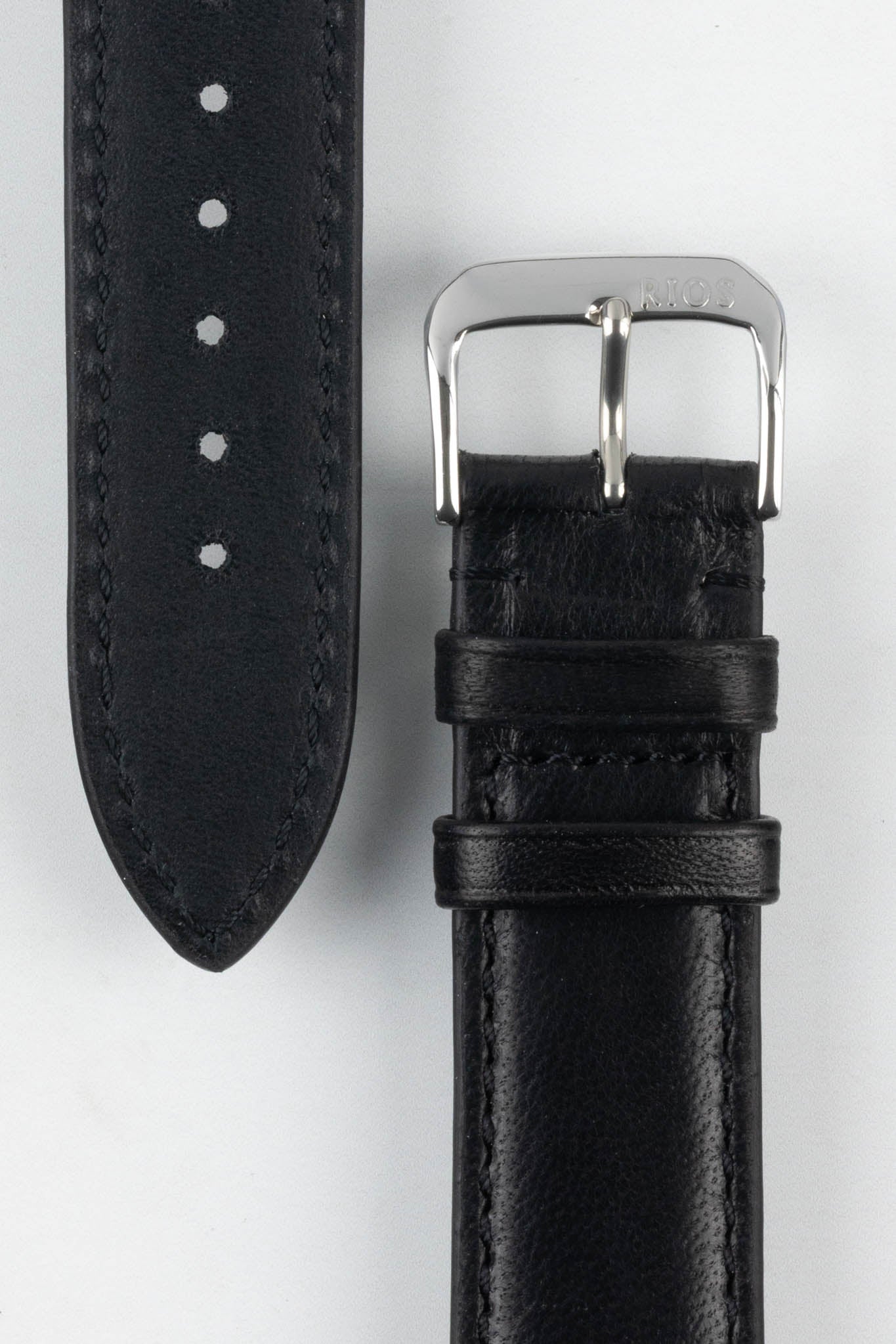 RIOS1931 MERINO Watch Strap in BLACK