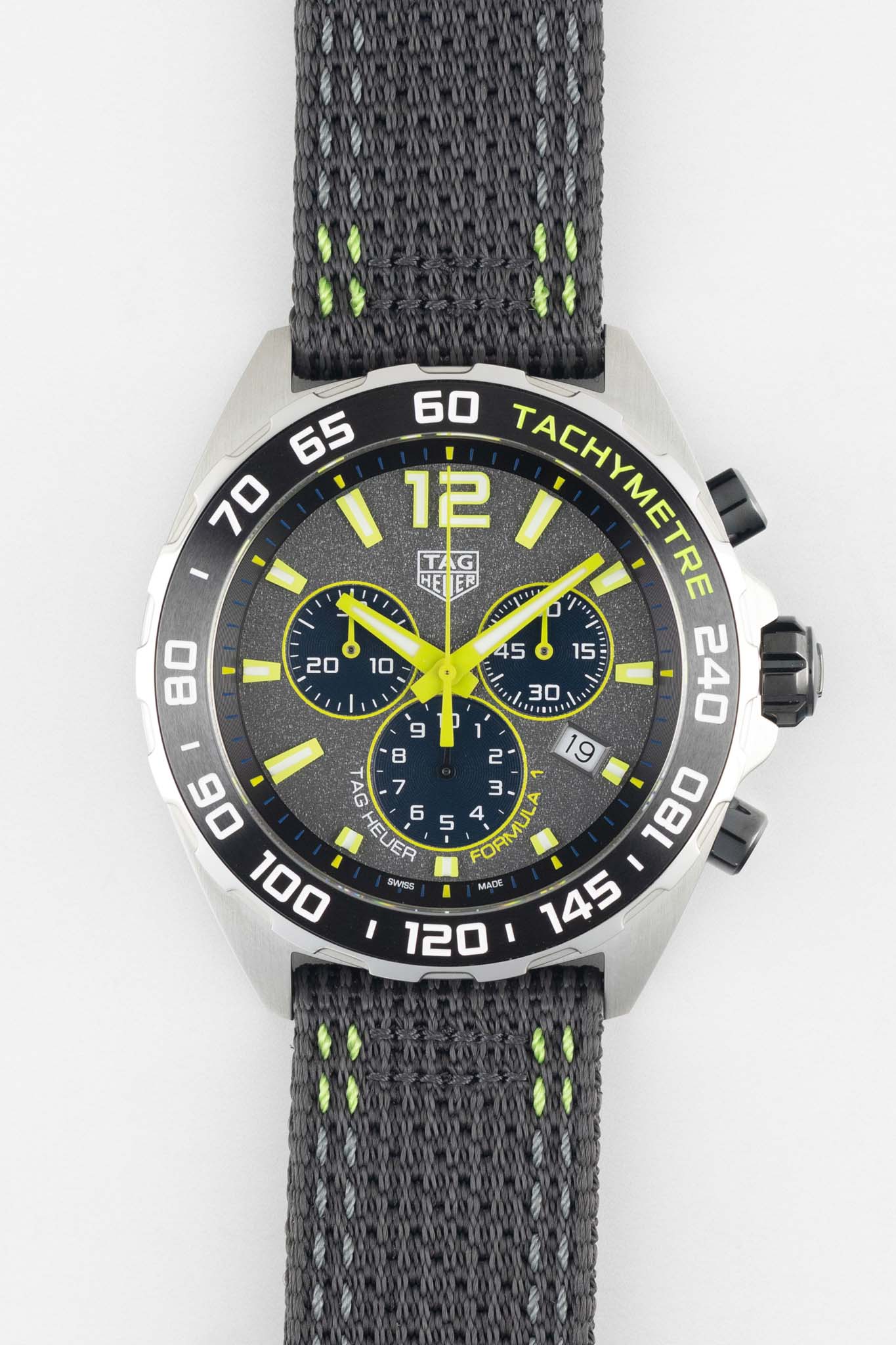 Tag Heuer Formula 1 Grey Asphalt Watch | WatchObsession | CAZ101AG ...