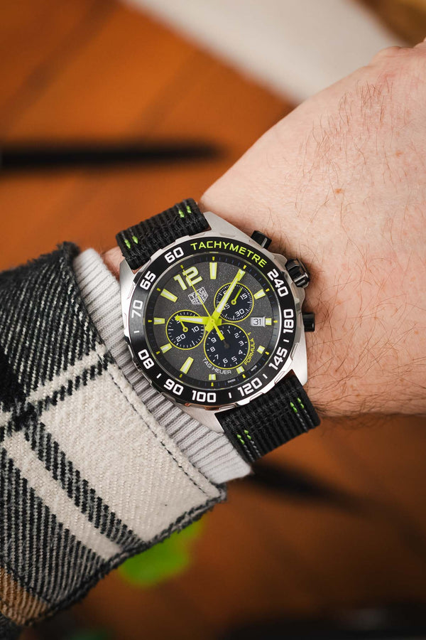 Tag Heuer Formula 1 Grey Asphalt Watch | WatchObsession | CAZ101AG ...