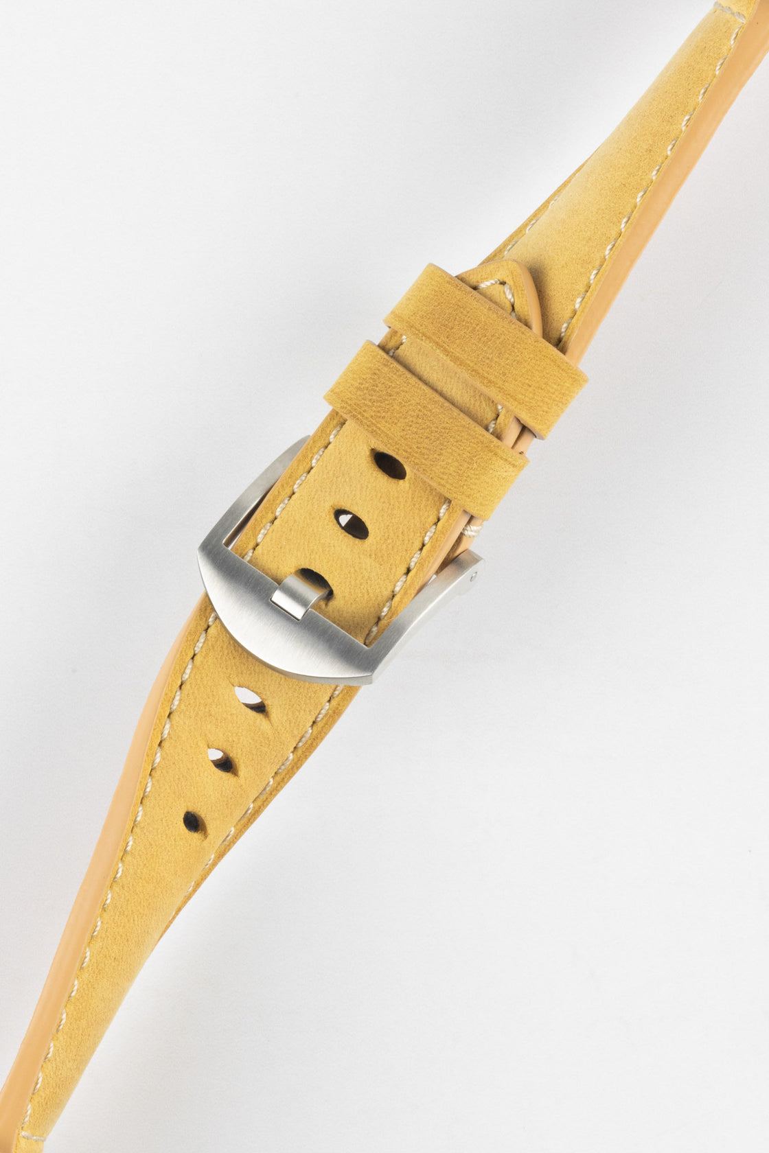 Padded Crazy Horse Watch Strap in TAN – Watch Obsession