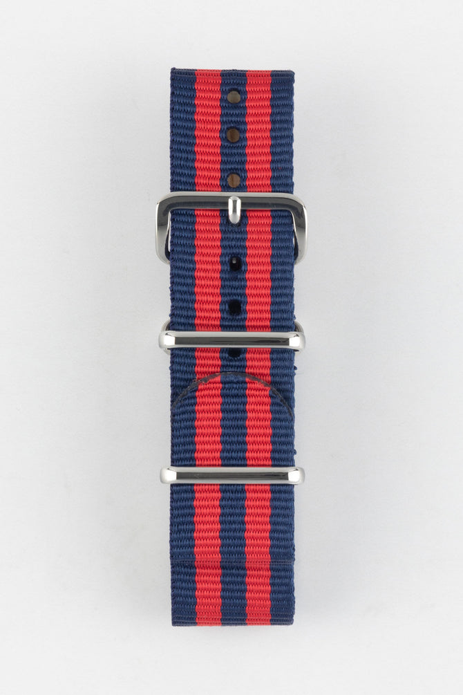 Blue & Red Nylon Strap | Watch Straps | WatchObsession UK – Watch Obsession