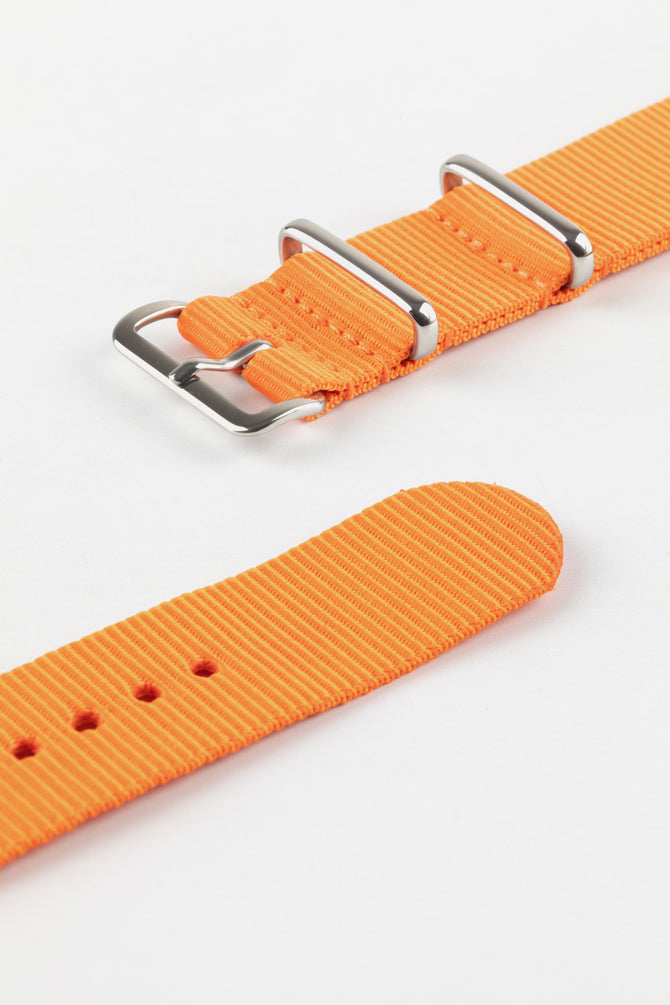Orange Nylon Strap | Order Online | WatchObsession UK – Watch Obsession