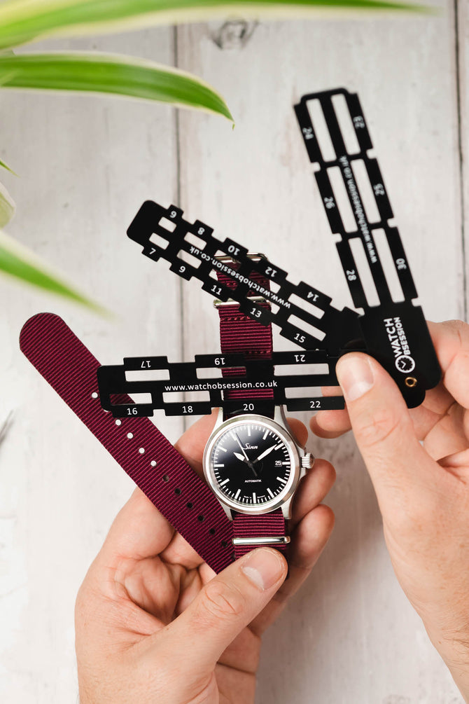Watch Strap Ruler | WatchObsession UK – Watch Obsession