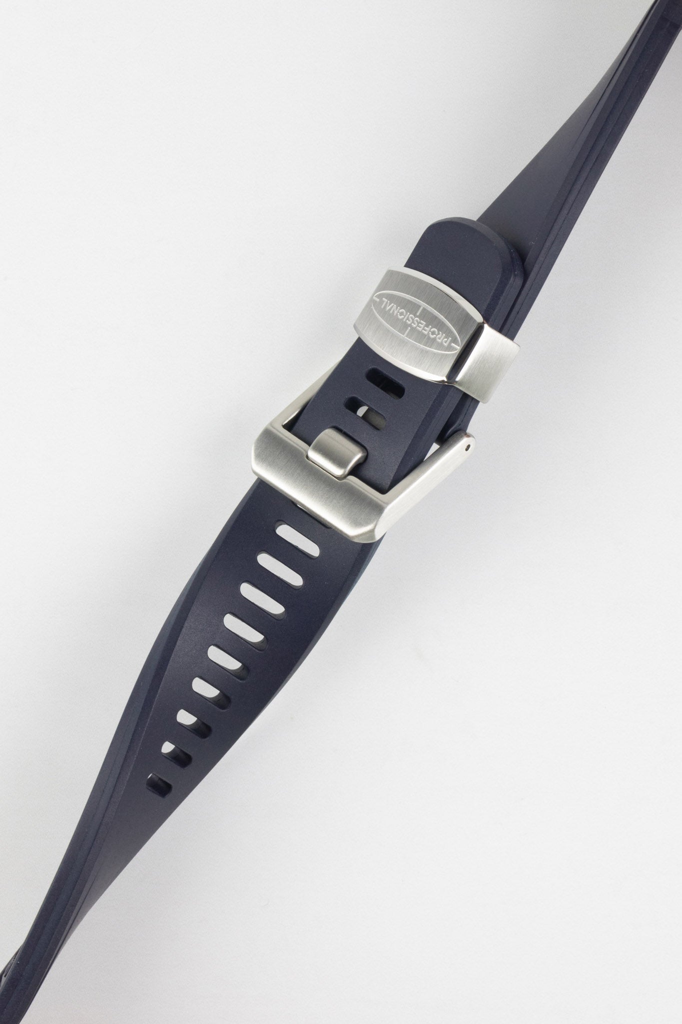 CRAFTER BLUE Curved End Rubber Strap for Seiko Turtle Series – BLUE
