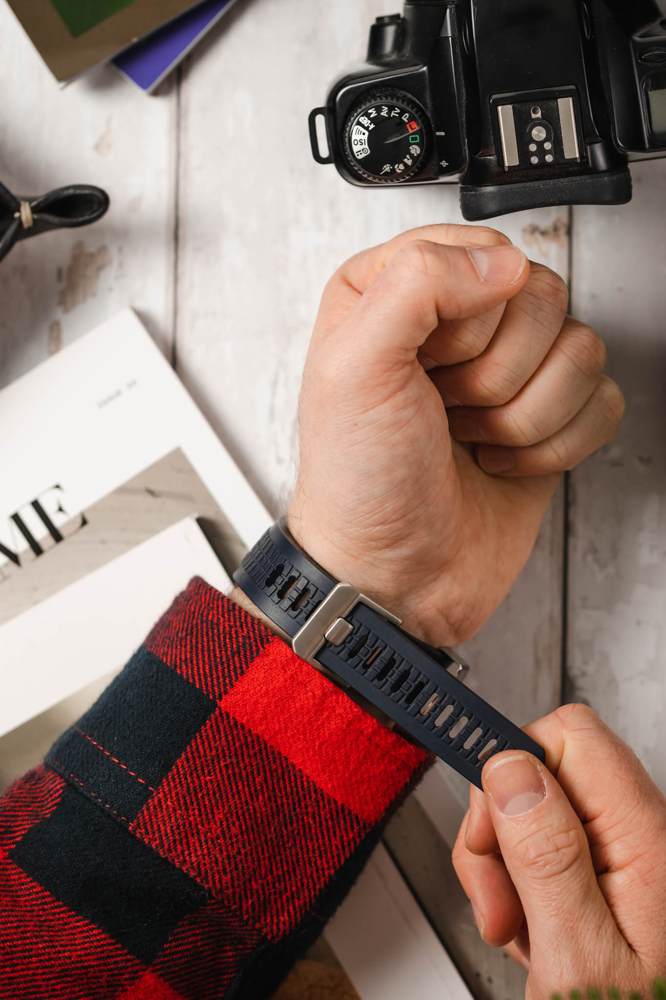 CRAFTER BLUE CB11 'Aquanaut' Rubber Strap for Seiko SKX – DARK BLUE