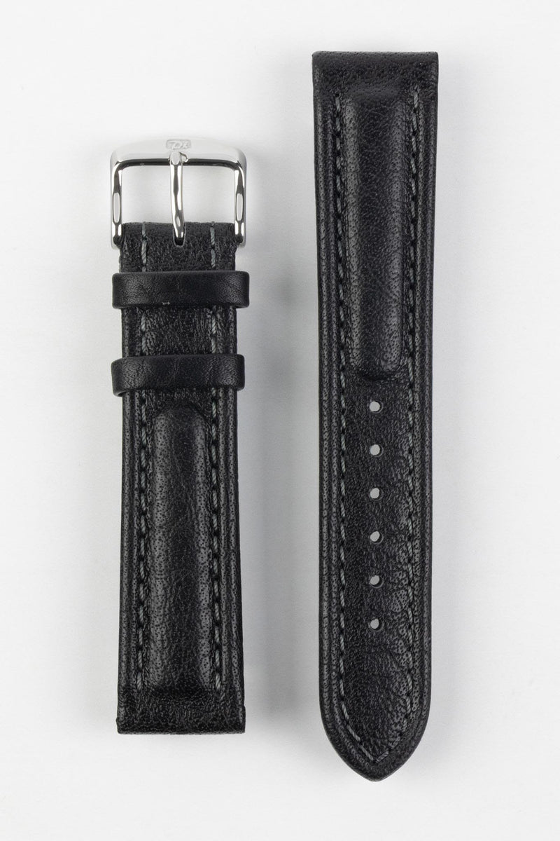 Di-Modell Leather Watch Strap | Black | Watch Obsession