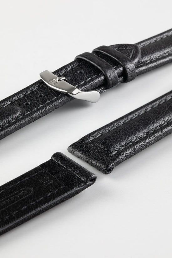 Di-Modell Leather Watch Strap | Black | Watch Obsession