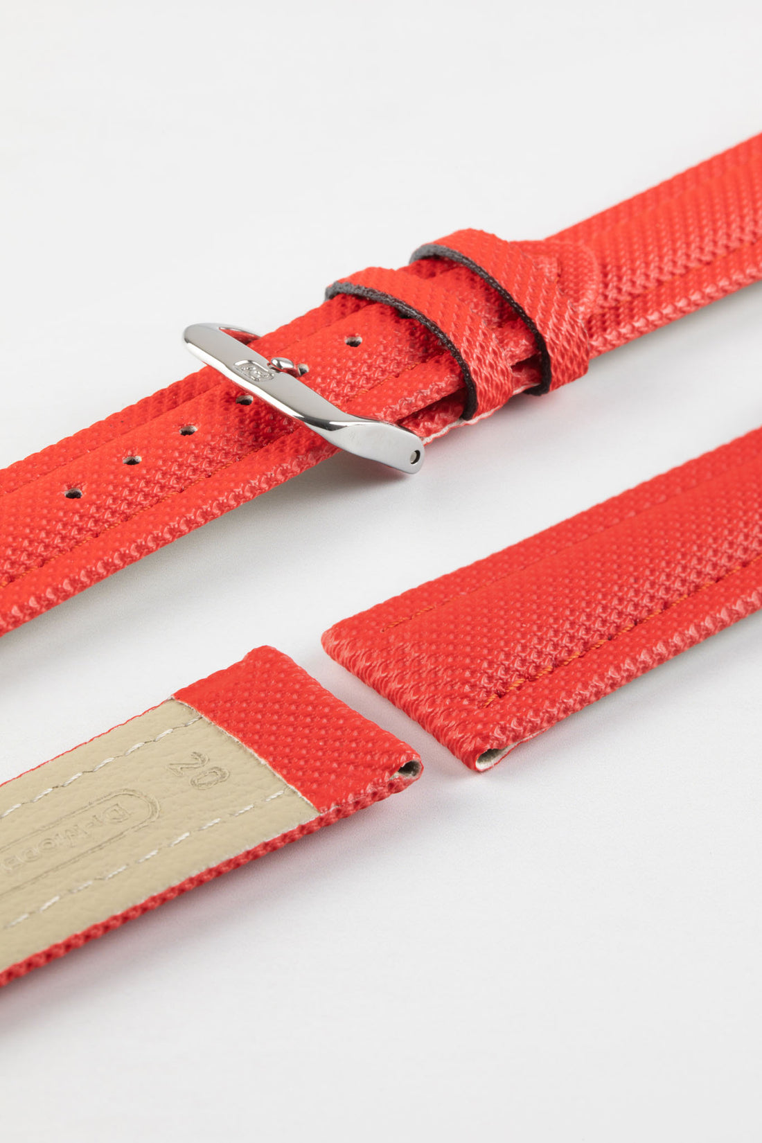Di-Modell Traveller | Red Nylon Watch Strap | Watch Obsession