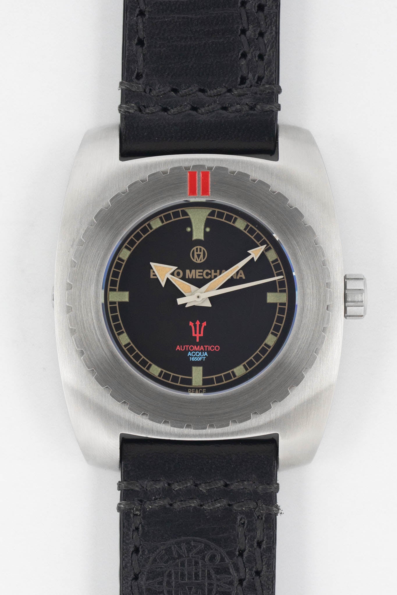 Black Dial Watch | Enzo Mechana Acqua | Watch Obsession
