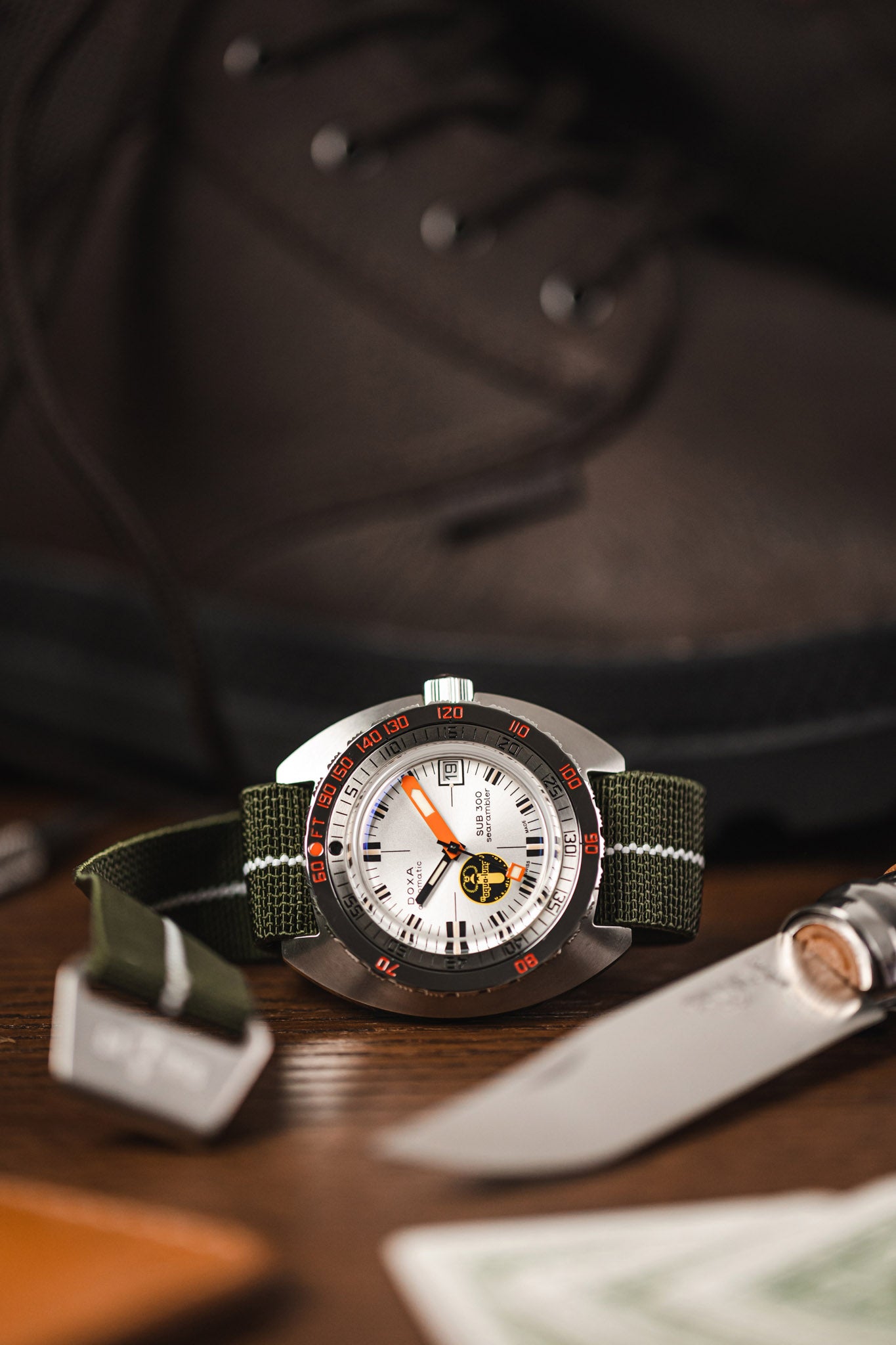 Erika's Originals ORIGINAL MN™ Strap with WHITE Centerline Stitch
