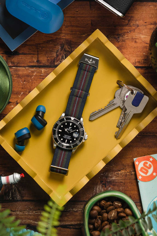 Erika's Originals SWICK MN™ Strap in FOUR STRIPES | WatchObsession