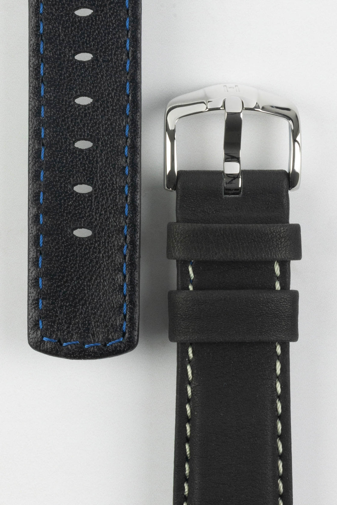 Hirsch Mariner Watch Strap Black | Water Resistant | WatchObsession UK ...