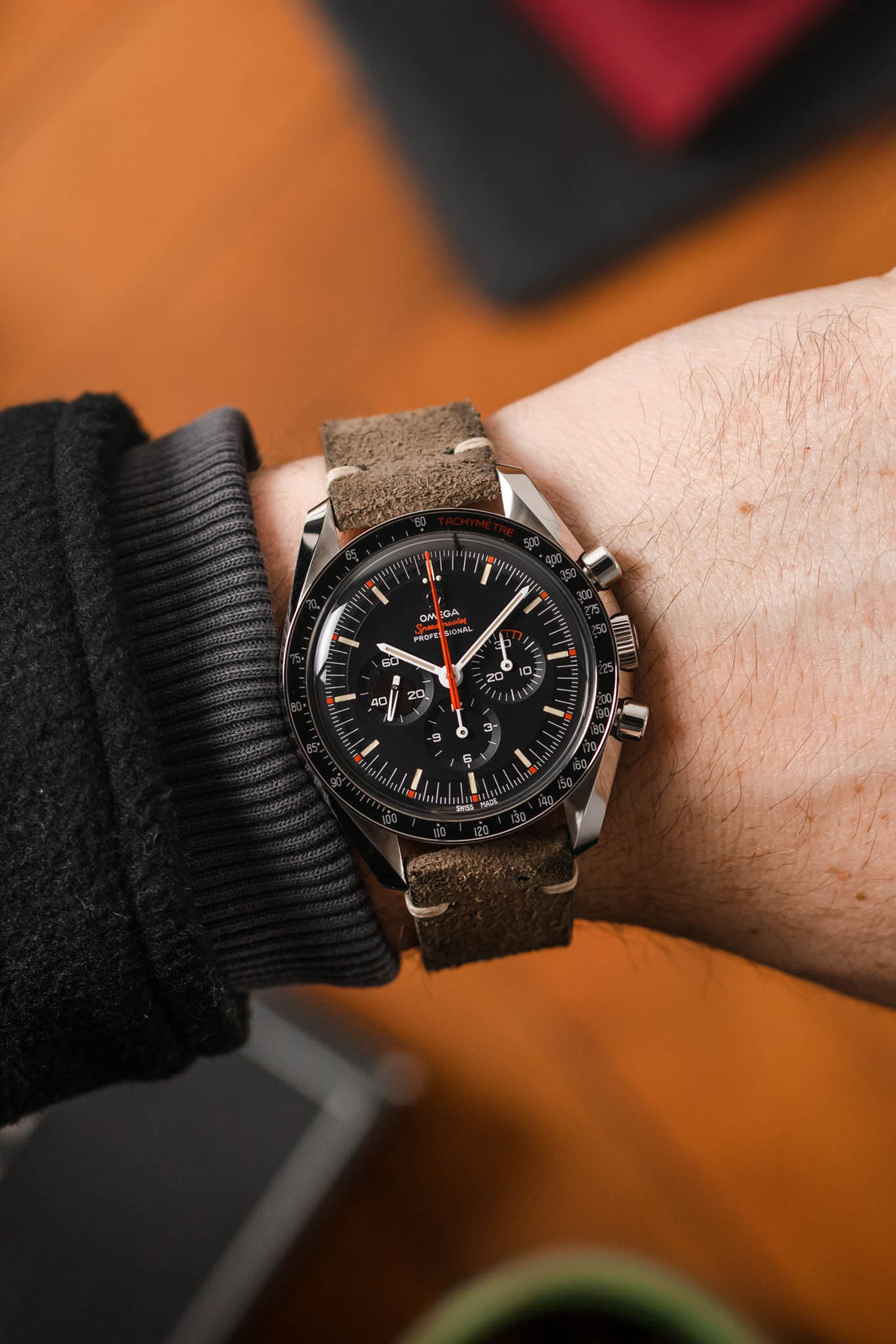 JPM Italian Distressed Tasso Leather Watch Strap in SAND – Watch Obsession