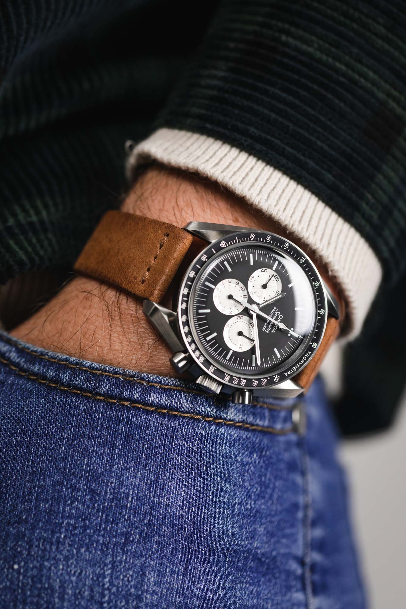 Vintage Brown Watch Strap | JPM Italian | WatchObsession