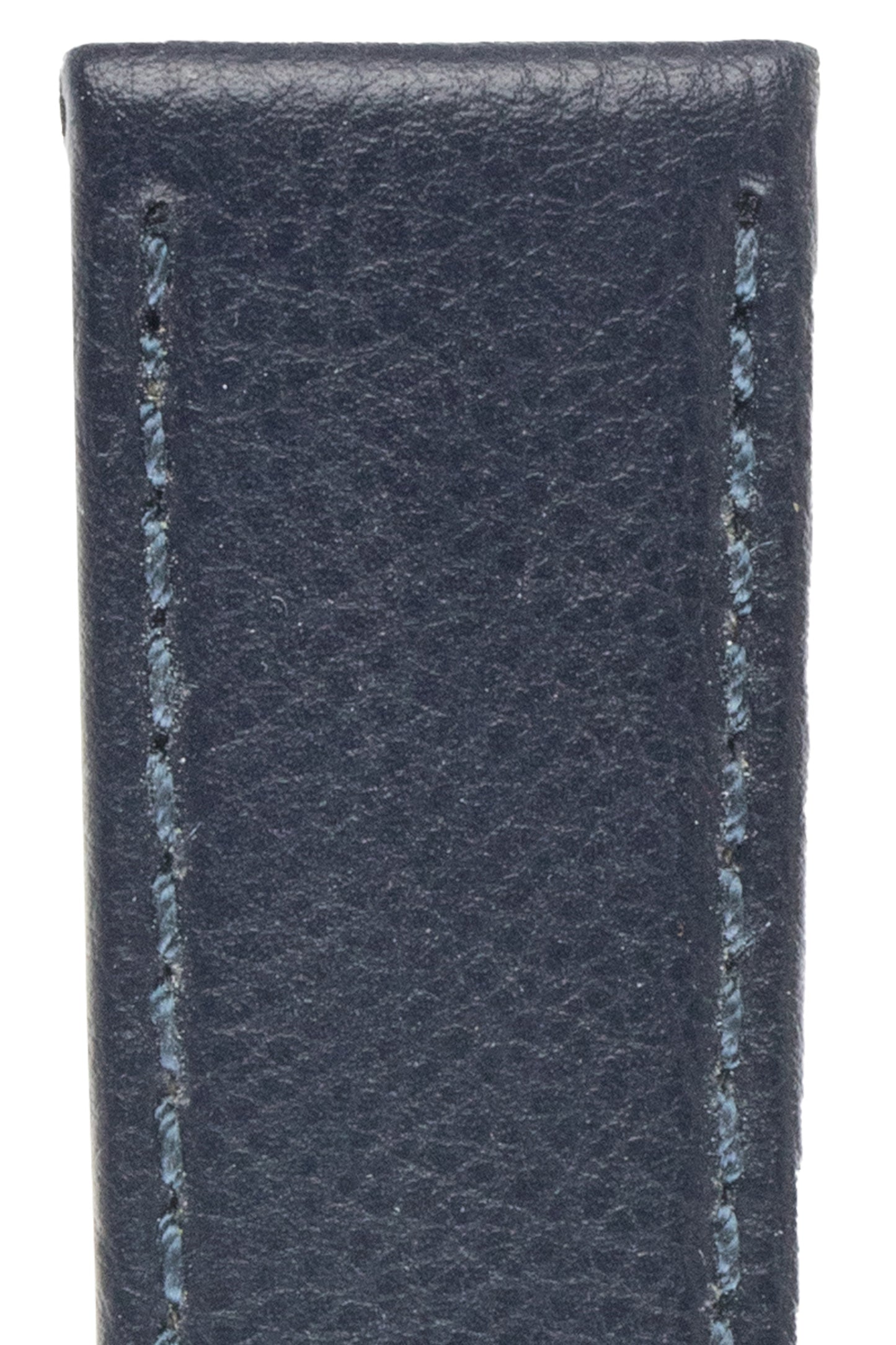 Morellato LAURO Goatskin-Grain Vegan Leather Watch Strap in BLUE