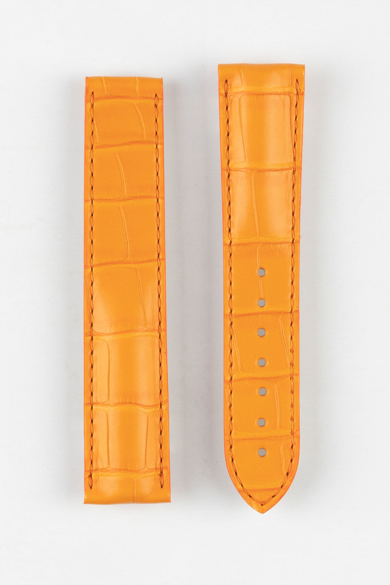 Omega Orange Watch Strap | Alligator | WatchObsession