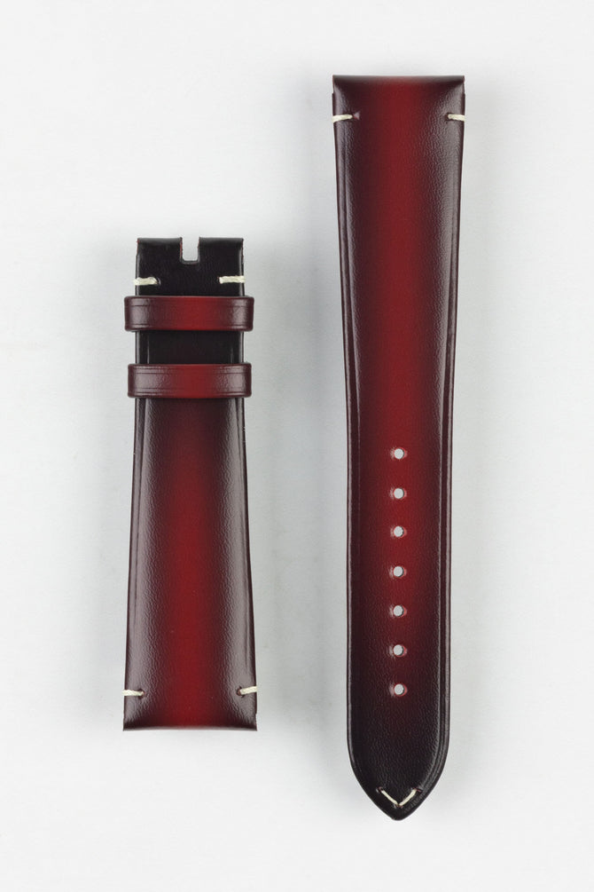 Omega Speedmaster 57 Leather Strap | Burgundy | WO UK – Watch Obsession
