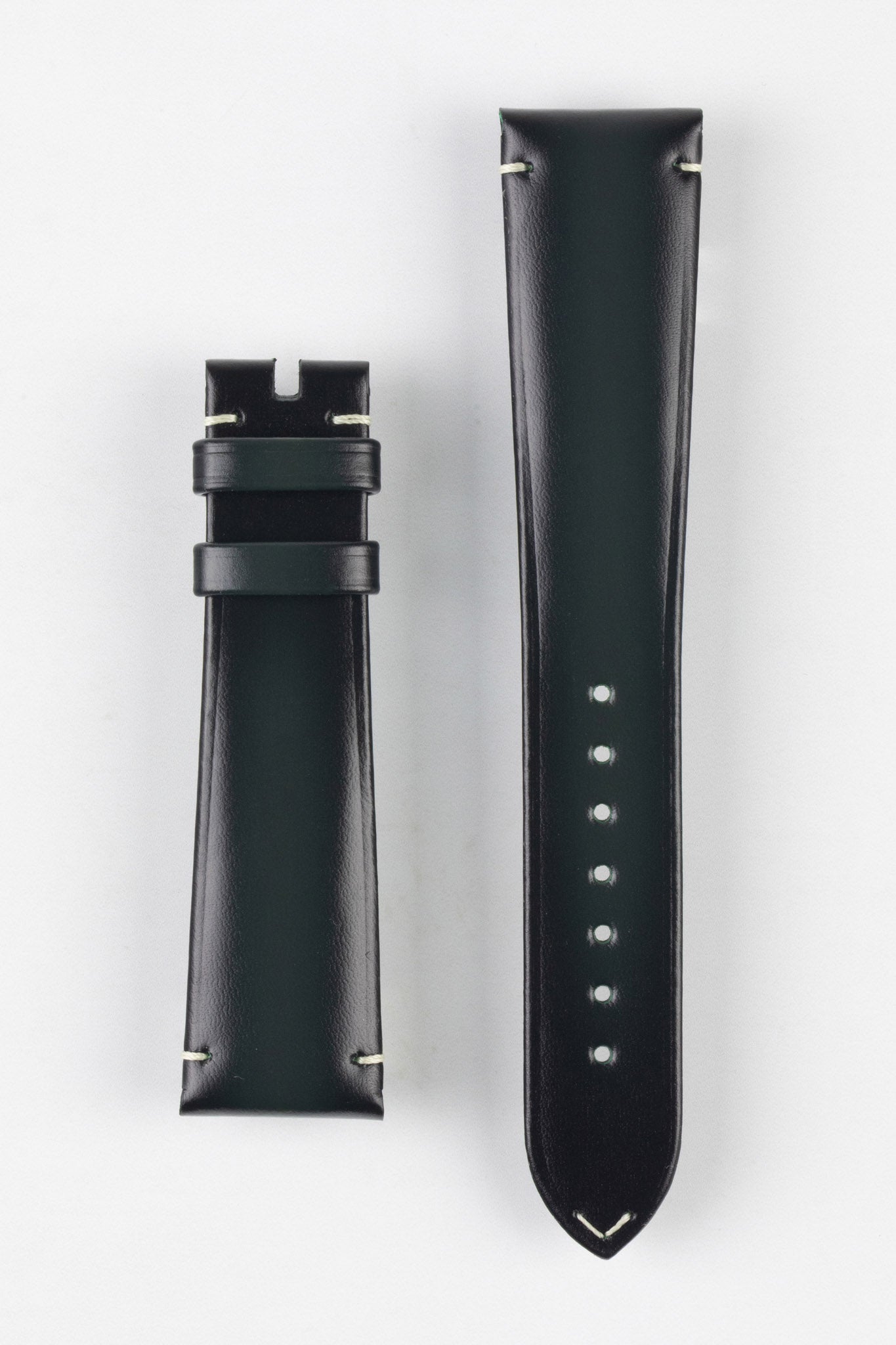 20mm Green Leather Watch Strap | Omega | WatchObsession