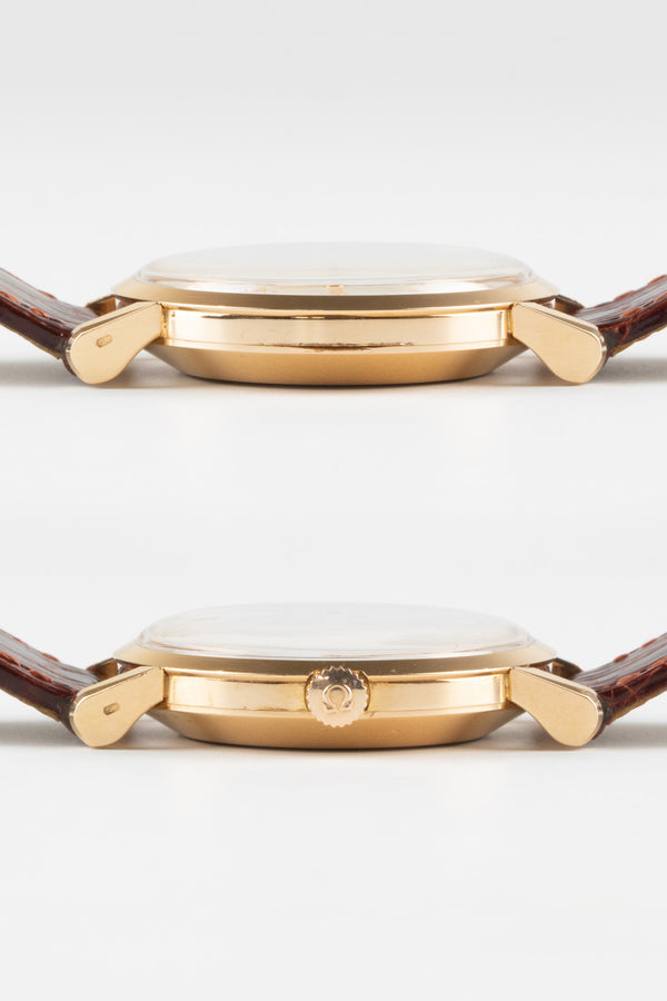 OMEGA De Ville Vintage 18K Trésor Gold 34mm Automatic Watch – Watch ...