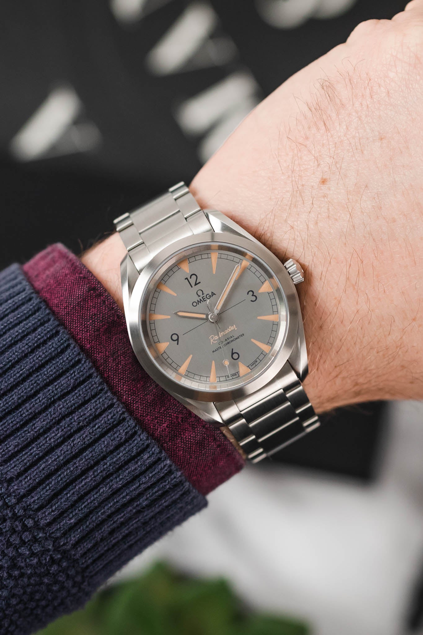 Omega Seamaster Railmaster Silver Dial | Order Here | WatchObsession