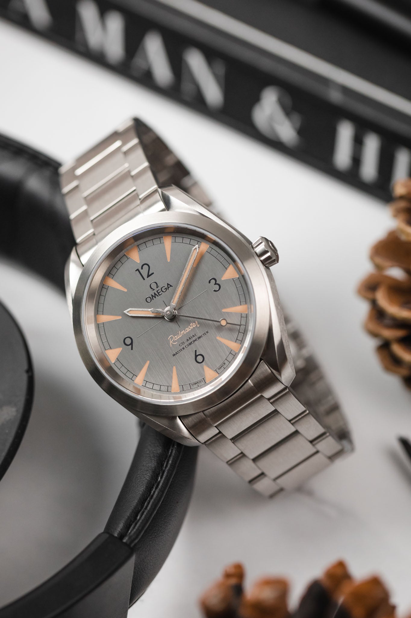 Omega Seamaster Railmaster Silver Dial | Order Here | WatchObsession