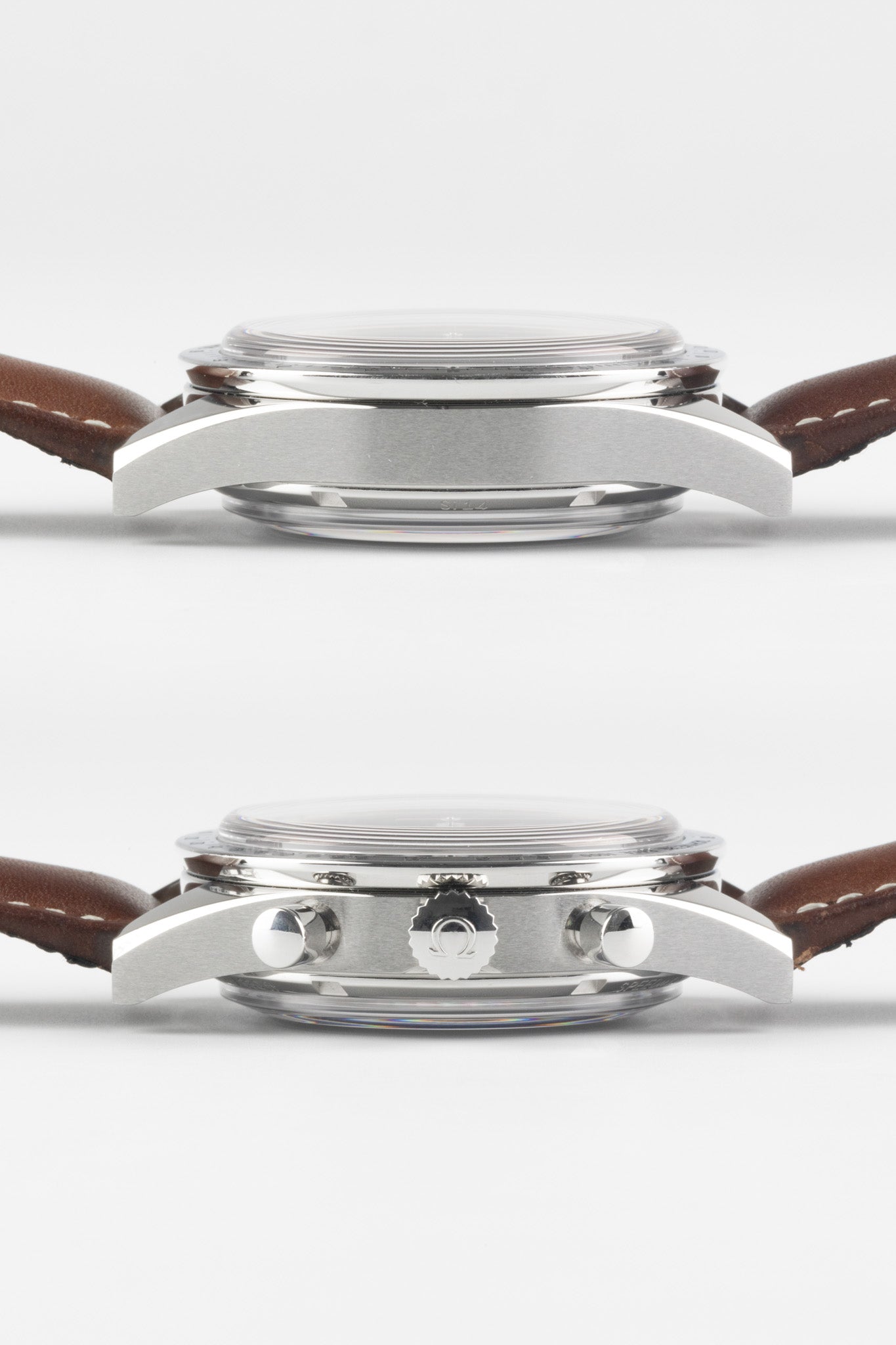 Omega Speedmaster Brown Leather Strap | 41.5mm | WO UK