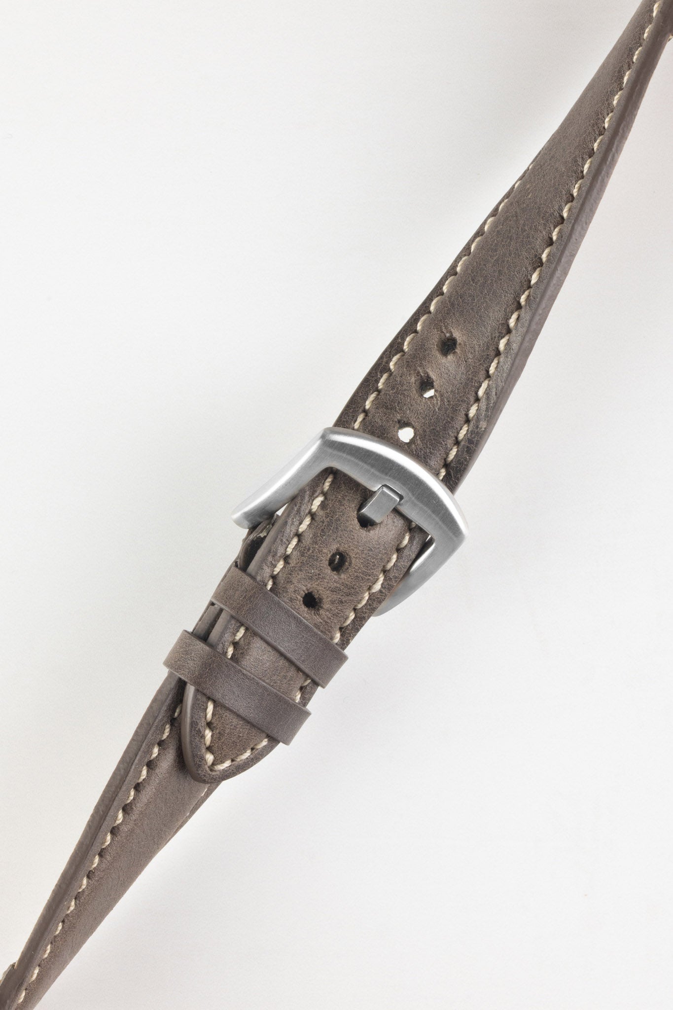 Dark Brown Leather Strap | Pebro Cadw | Watch Obsession UK