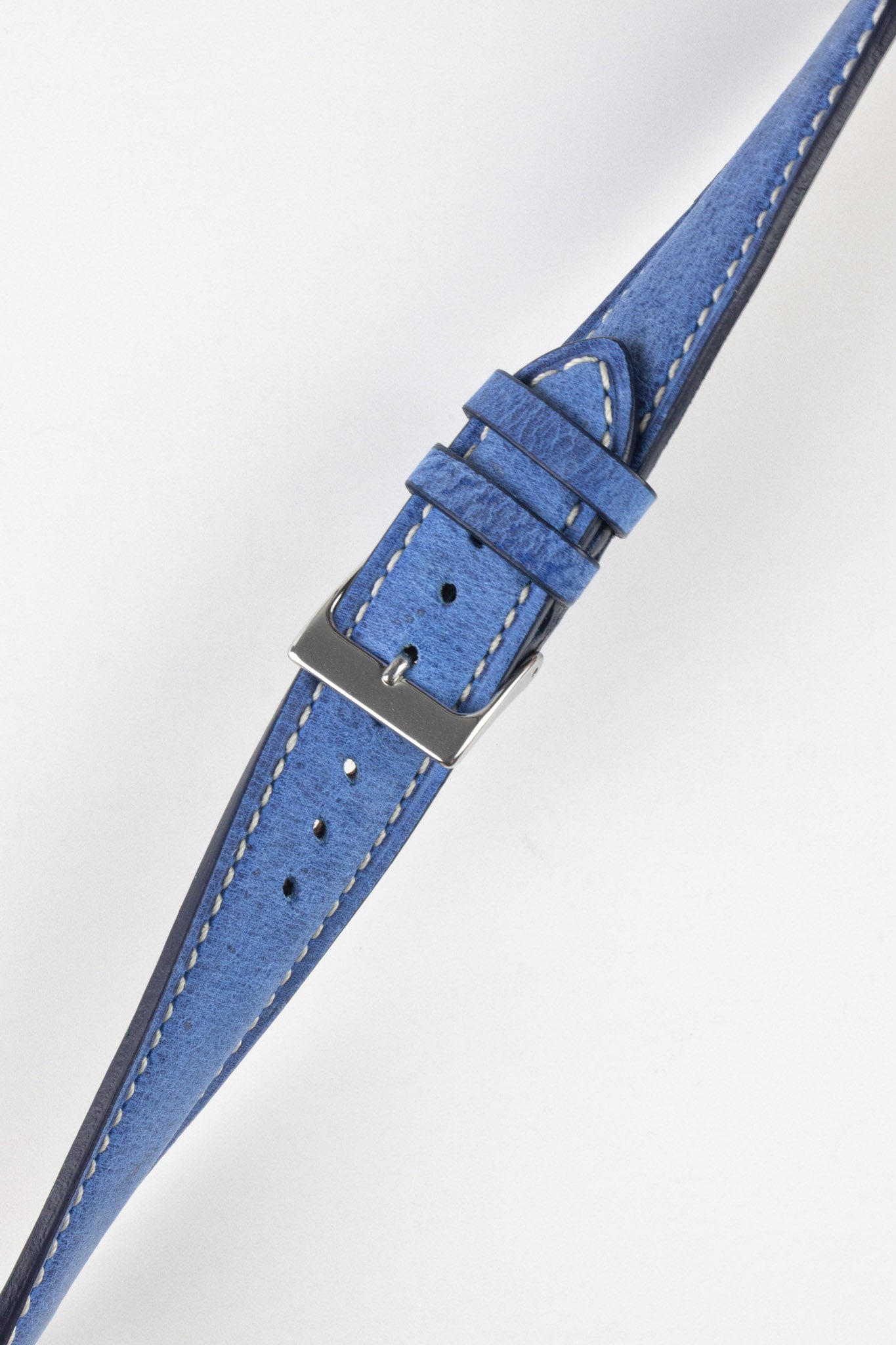 Pebro Genuine Antelope Watch Strap in Blue | Watch Obsession