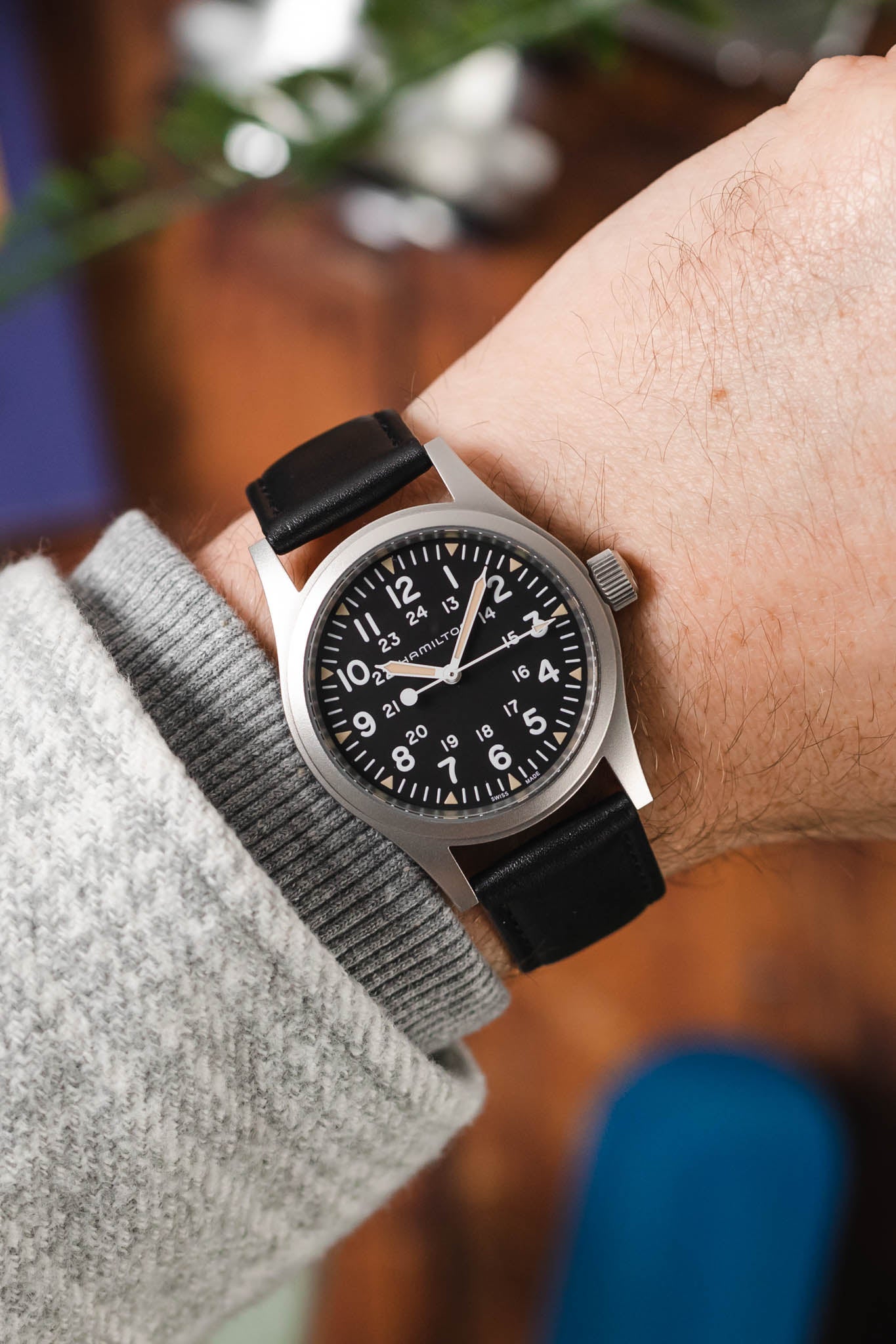 RIOS1931 TOSCANA | Black Leather Strap | Watchobsession