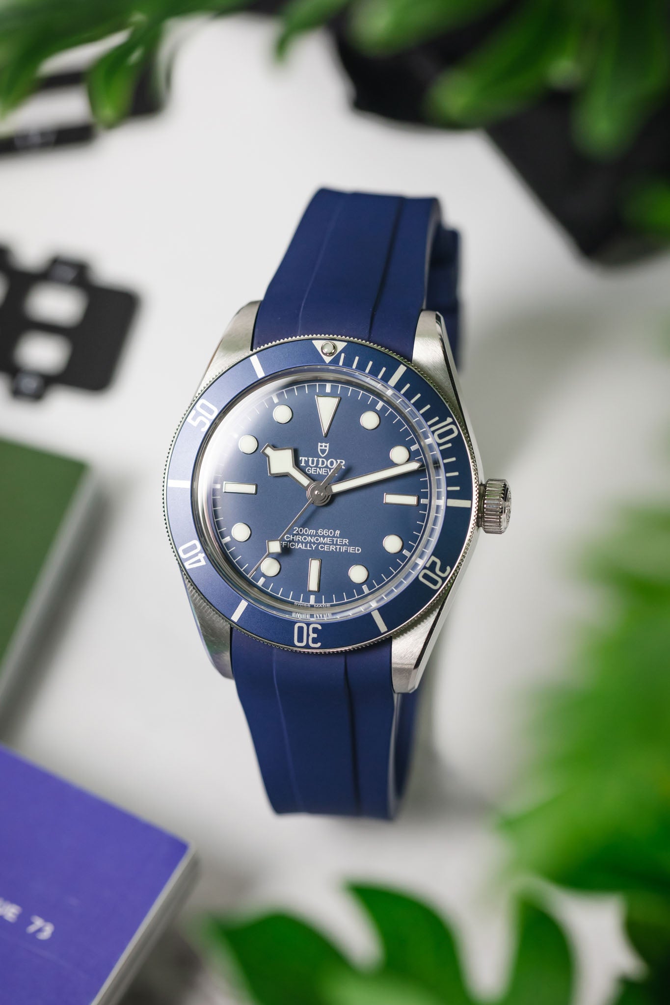 Tudor Black Bay Blue Strap | Vanguard | WatchObsession