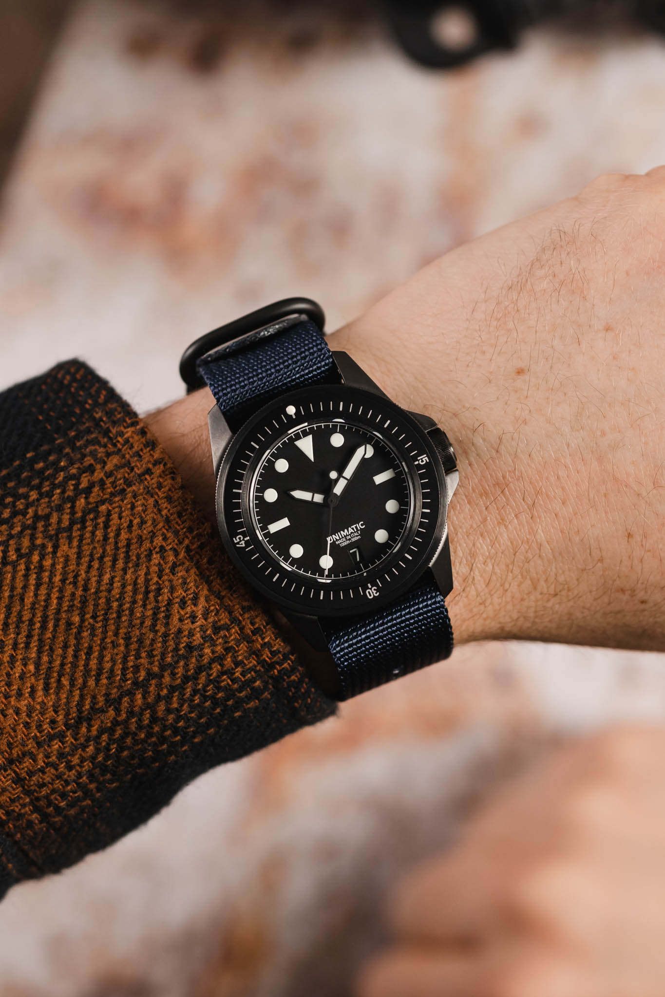 ZULU 3 Ring Watch Strap | Dark Blue | WatchObsession